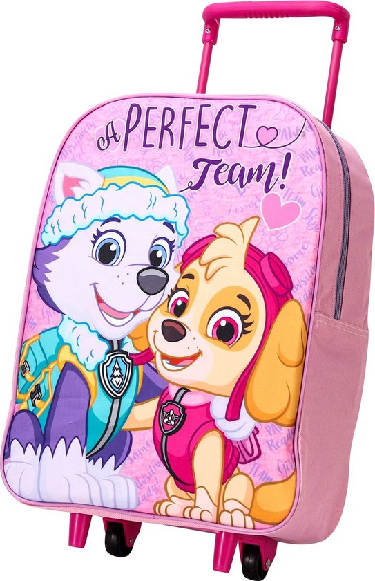 Paw Patrol Skye & Everest Trolley Koffertje Vakantie Logeren | bol