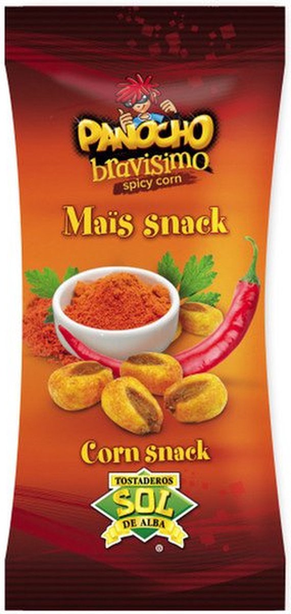 Sol de Alba - Panocho - Pittige Gepofte Maïs Snack | bol