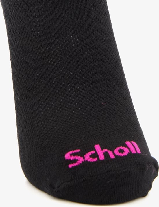 Scholl 1 paar halfhoge diabetes dames sokken zwart - Maat 35/38 | bol