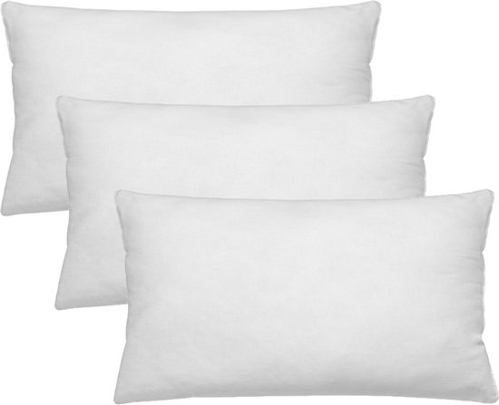 Set van 3 stuks - Binnenkussen 40 x 60 cm | Vulkussen - extra gevuld ...