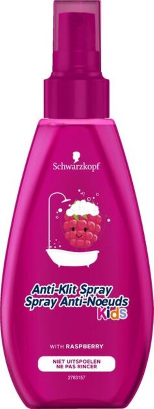 Schwarzkopf Anti-Klit Spray - Kids - Zonder siliconen & sulfaten ...