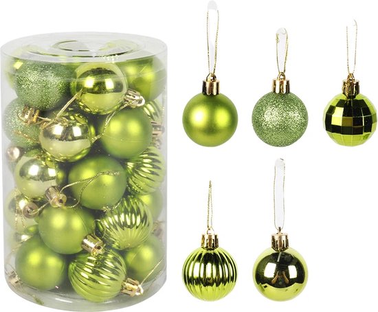 Kerstballen - 34 stuks - Kerstversiering - Kerst - Feestdagen ...