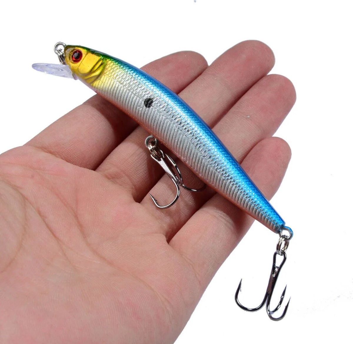 Kunstaas - plug - roofvissen - 10 centimeter - snoek - baars ...