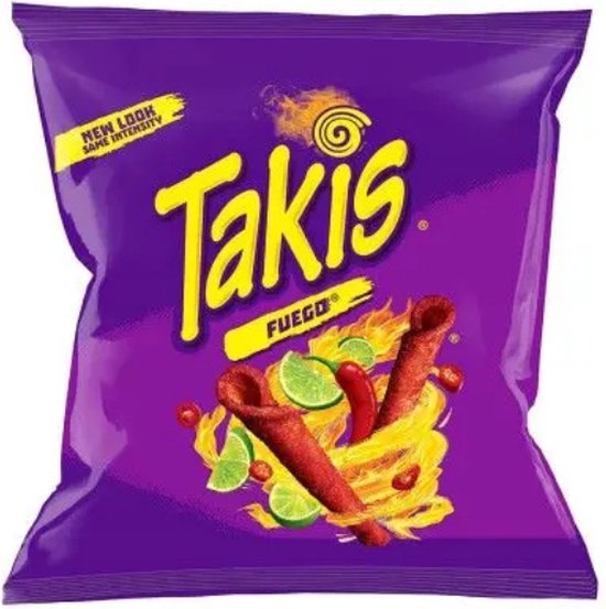 Takis - Fuego - 5x 90 Gram - Hete Chips - Populair | bol