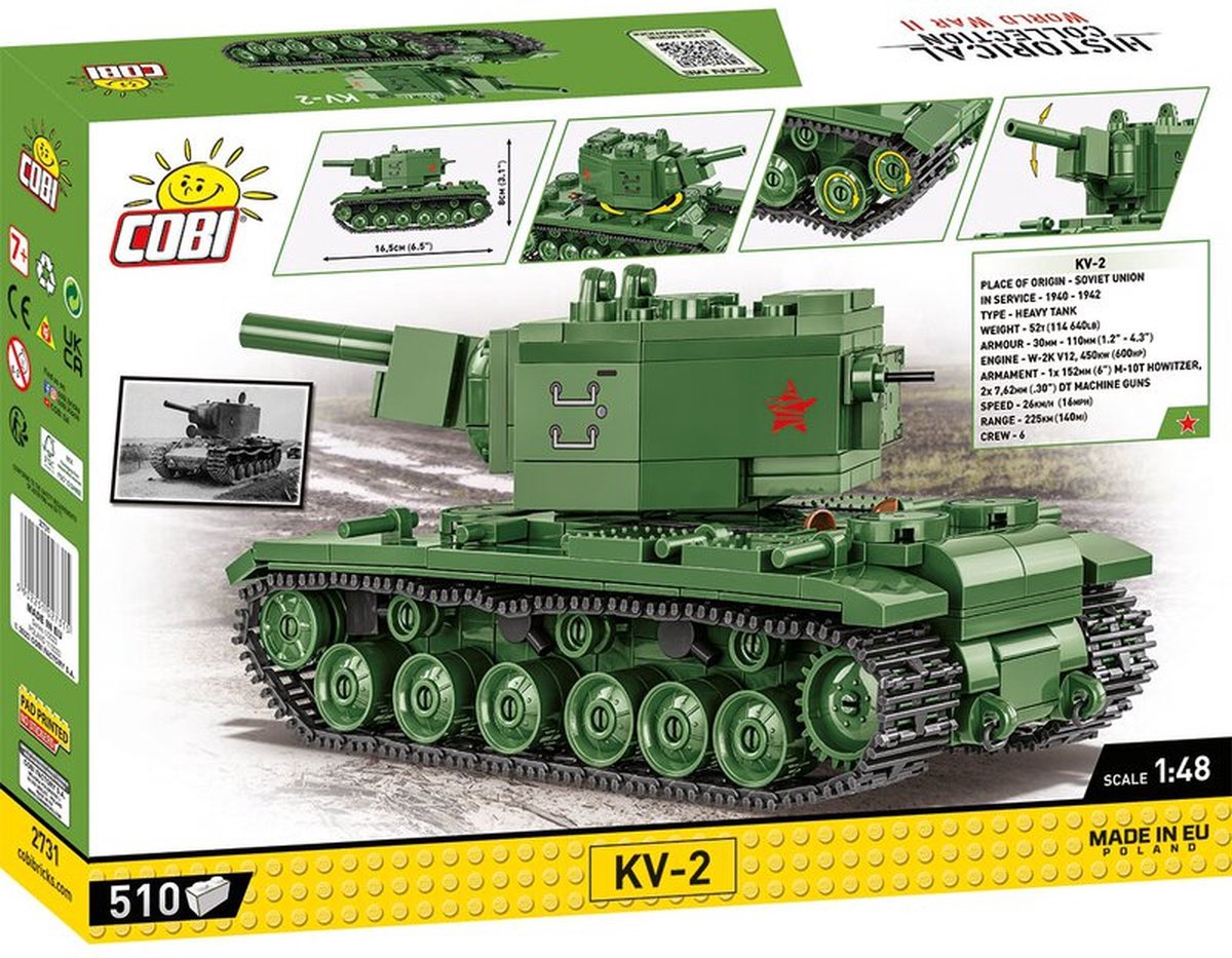 COBI KV-2 - COBI-2731 | bol