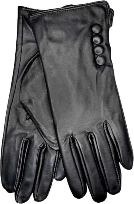 Leren handschoenen dames - Handschoenen dames winter - Winddicht en ...