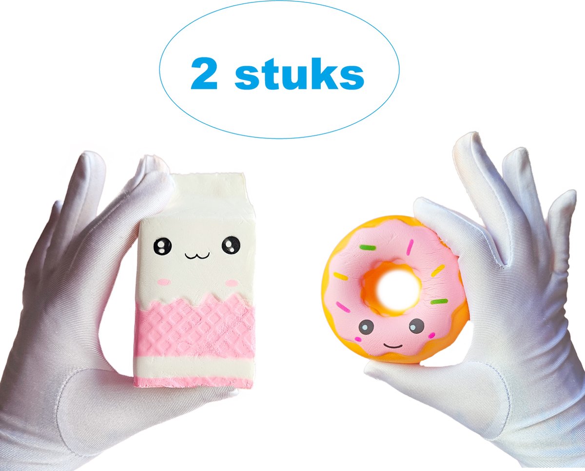Moshi Squishie - 2 stuks - Grote knuffel kawaii Squishy superzacht Foam ...