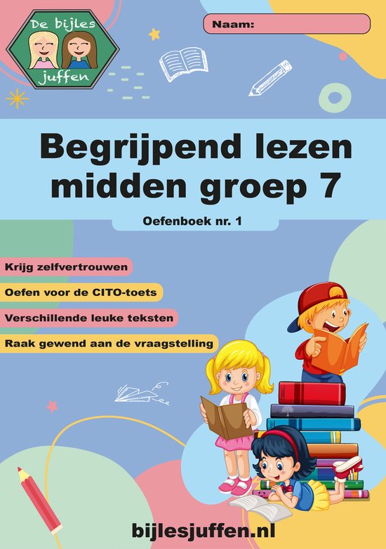 CITO Oefenboek Begrijpend Lezen Midden Groep 7 Deel 1 - Werkboek van meer dan 100... | bol