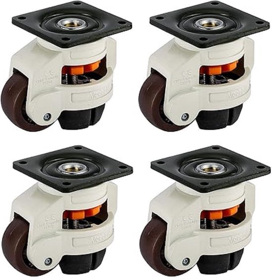 Heavy Duty Casters / Trolley Wheels for Furniture - Rubber Heavy Duty ...