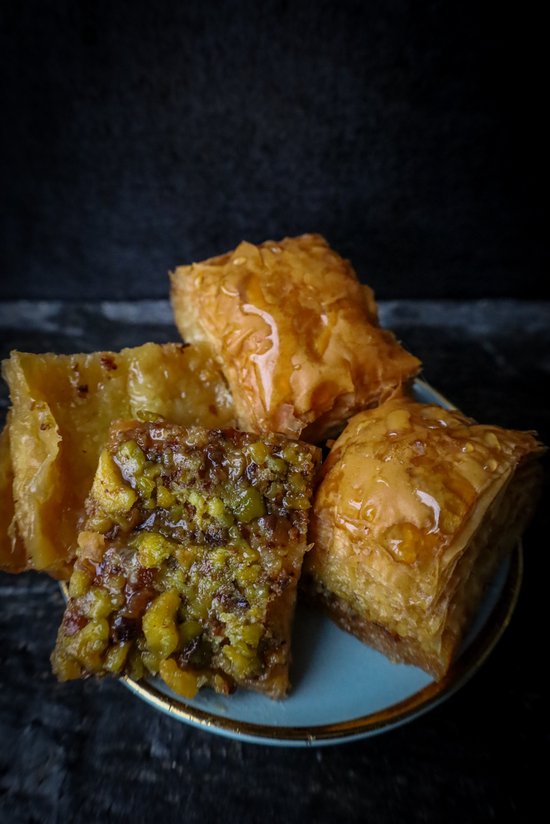 Paradise Pistache Baklava 350 gr. - Turkse Koeken - Turkse Baklava met ...