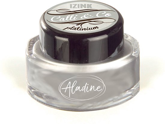 Aladine Calli & Co Kalligrafie Inkt 15 ml Platinum | bol