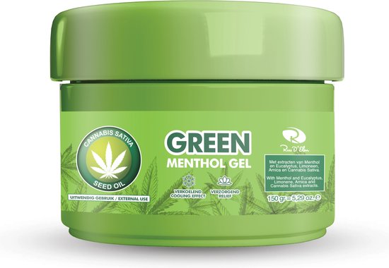Green Menthol Gel - Spier- en gewrichtsgel - Spier- en gewrichtsbalsem ...