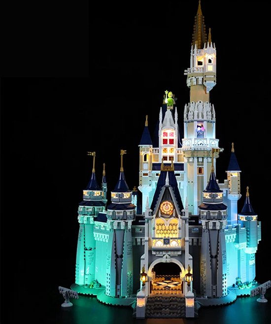 Verlichtingsset geschikt voor LEGO 71040 Disney Castle | bol