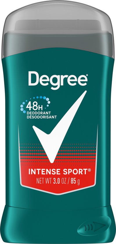 Degree - Intense Sport Deodorant Stick - Antiperspirant Deodorant - 85g ...