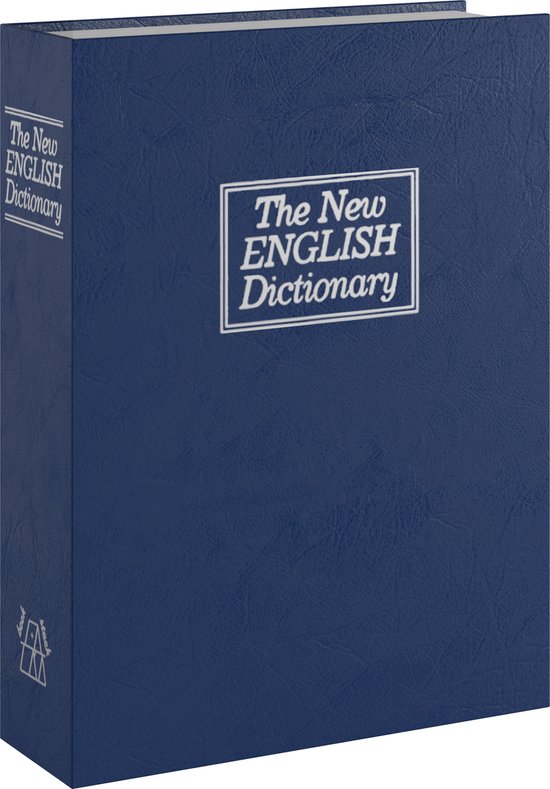 ACROPAQ Boekenkluis medium – Verborgen kluis met combinatieslot ...