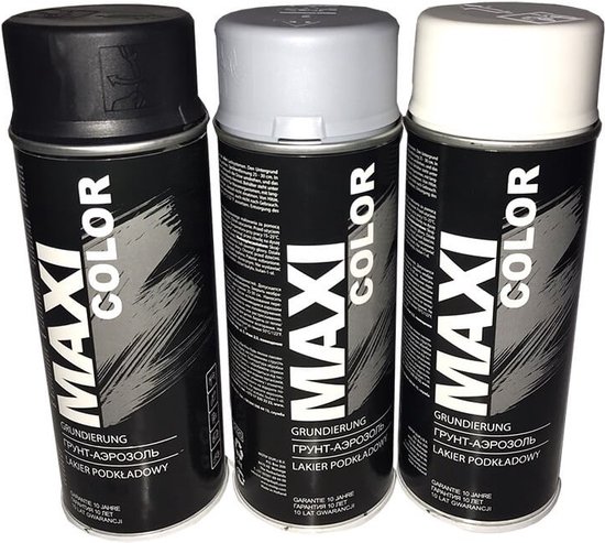 Maxi Color - Primer ( haft grund ) - 400 ml - Grijs | bol