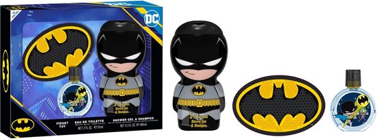 Batman - EDT 50 ml + 2in1 shampoo en douchegel 200 ml + Pop It ...