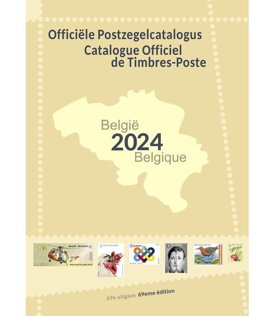 Officiële Belgische postzegelcatalogus editie 2024 | 6097109620622 | Boeken | bol