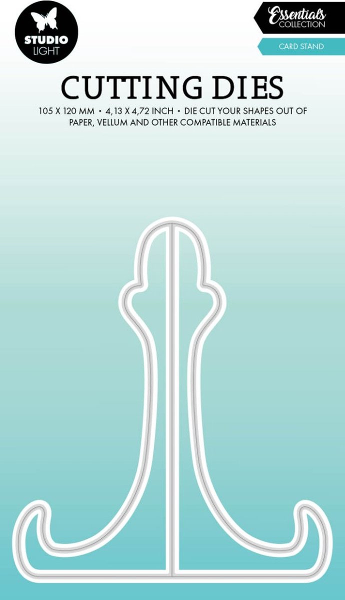 Cutting die Card stand - essentials nr. 716 | bol.