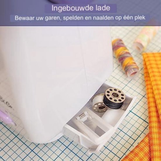 Borduurmachine - Naaimachine - 12 steken - LED-verlichting - Voor ...