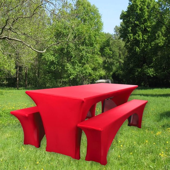 leopold stretch 3-piece beer table cover set for beer tent set 50 cm or ...