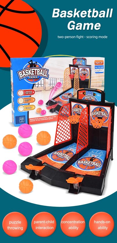 Basketball speelgoed - Mini Basketbal Set - Voor Kinderen - Vinger ...