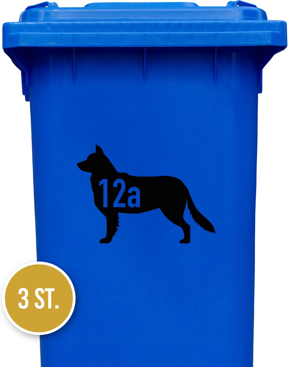 Container sticker - klikostickers - kliko sticker voordeelset - 3 stuks ...