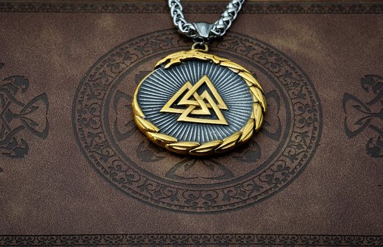 [Two Ravens] - Viking Ketting - Viking Kompas - Vegvisir Amulet ...