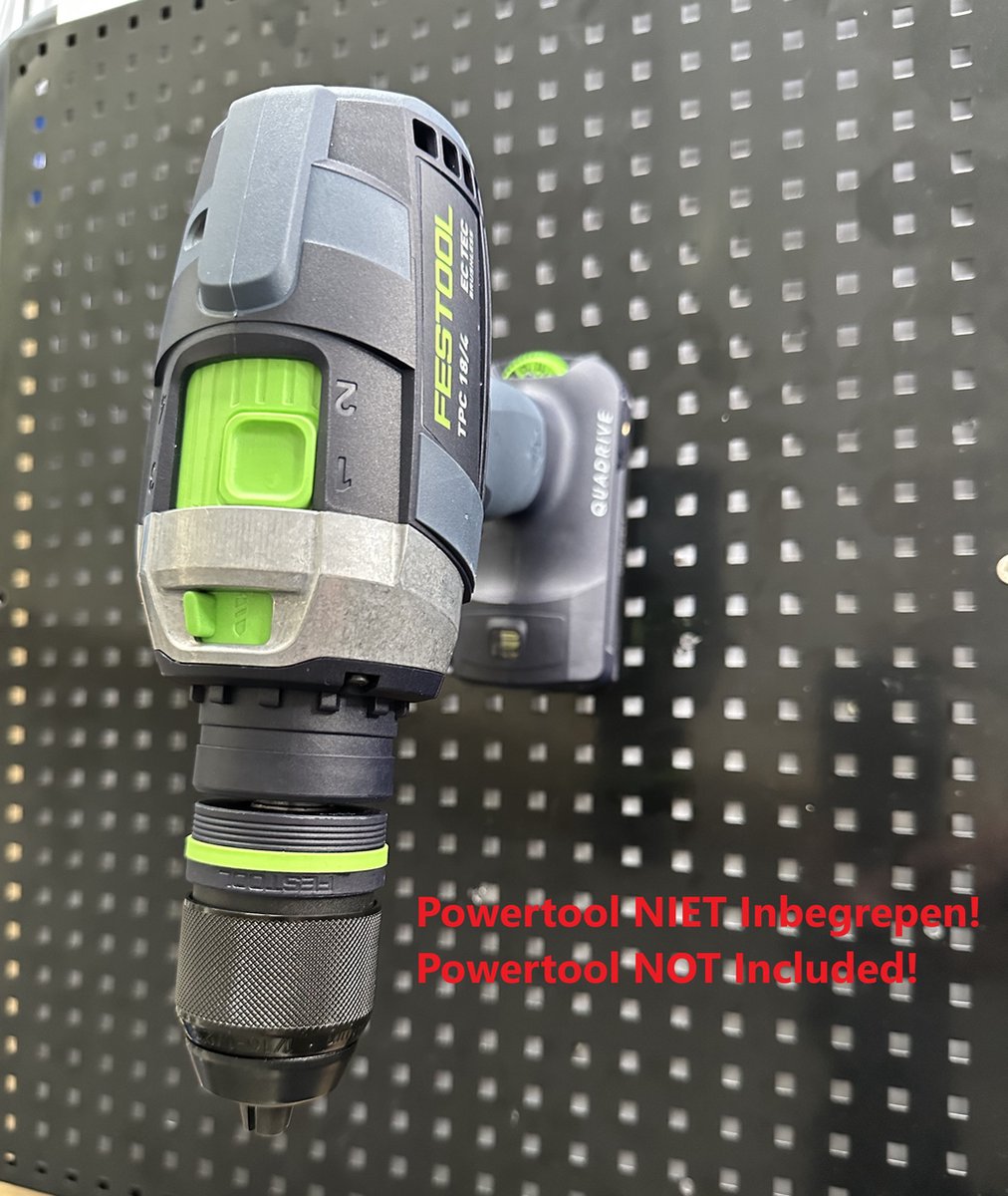 Wandhouder Voor Festool 18V Tools - Toolhouder - Wandbevestiging - Wall ...