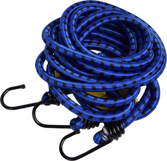 Spinbinder/Snelbinder - Blauwe Bagagespin - Set van 2 - 150cm Lang ...
