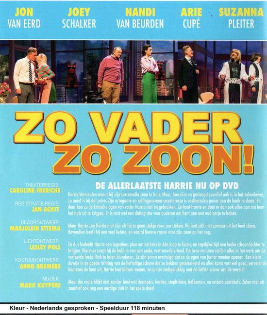Zo Vader Zo Zoon ! (Dvd), Jon Van Eerd | Dvd's | bol