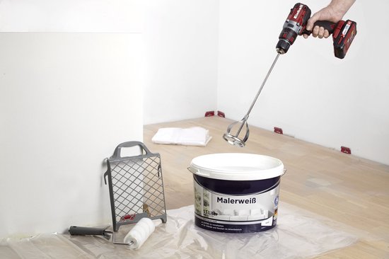 kwb 3-delige verf- en lakroerset/verfklopper voor lak en verf, verzinkt ...