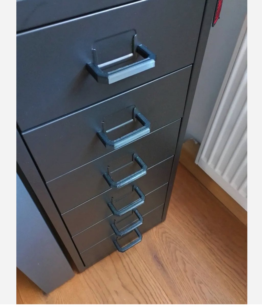 Ikea HELMER Hendel (Handvat) - Setprijs - 6 stuks - Kleur Zwart | bol