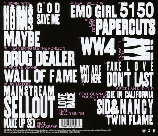 Machine Gun Kelly - Mainstream Sellout (CD), Machine Gun Kelly | Muziek ...