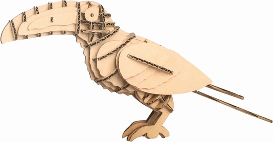 3D Model Karton Puzzel - Toekan Vogel - DIY Hobby Knutsellen ...