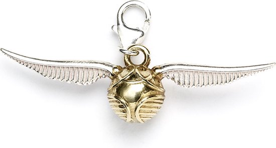 Sterling Silver Golden Snitch Clip on Charm | bol