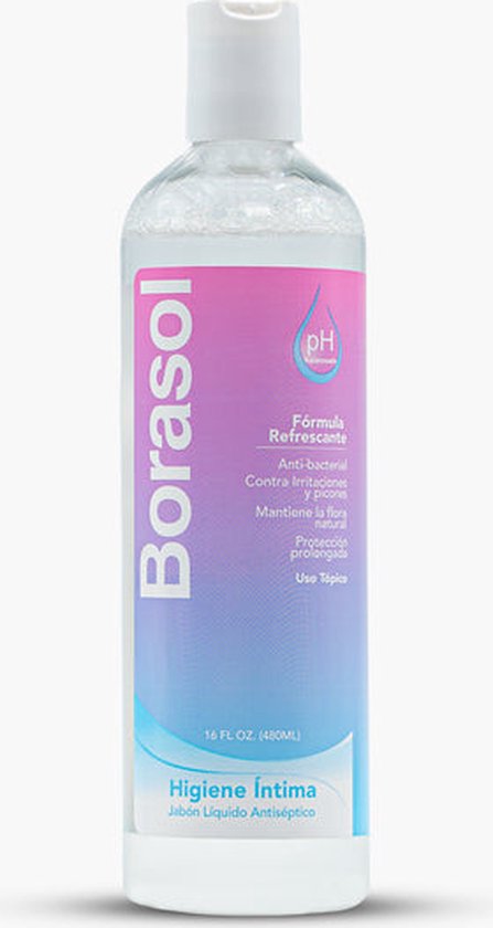 Borasol Kit: Vloeibare zeep en Poeder voor Intieme Hygiëne en pH-balans ...