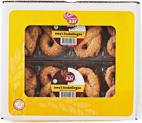Gouden Aar Oma's krakelingen 8 pakken x 200 gram | bol