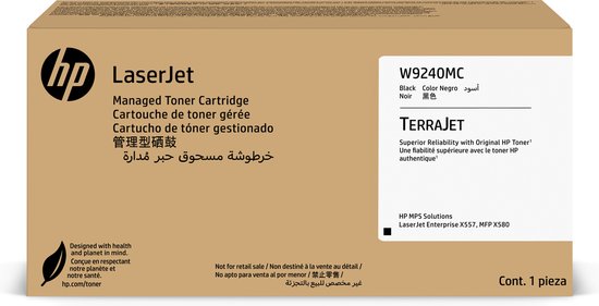 HP LaserJet W9240MC Managed originele -tonercartridge zwart | bol