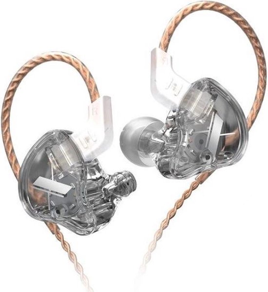 KZ EDX - IEM- In Ear Monitor - Oordopjes - Transparant - HIFI - Headset ...