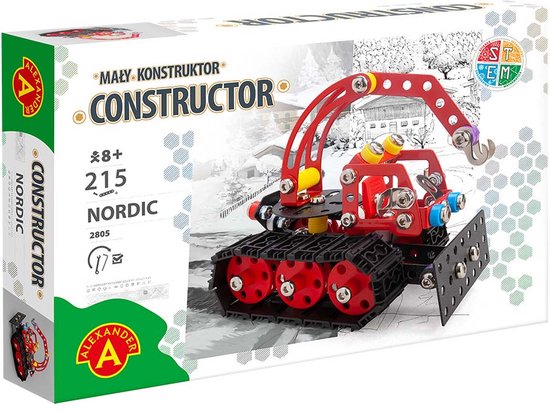 Alexander Toys Constructor - Nordic - 215pcs | bol