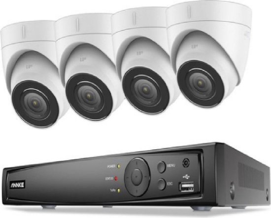 Velox Beveiligingscamera set Buiten - PoE - 8MP - met Audio - Camera ...