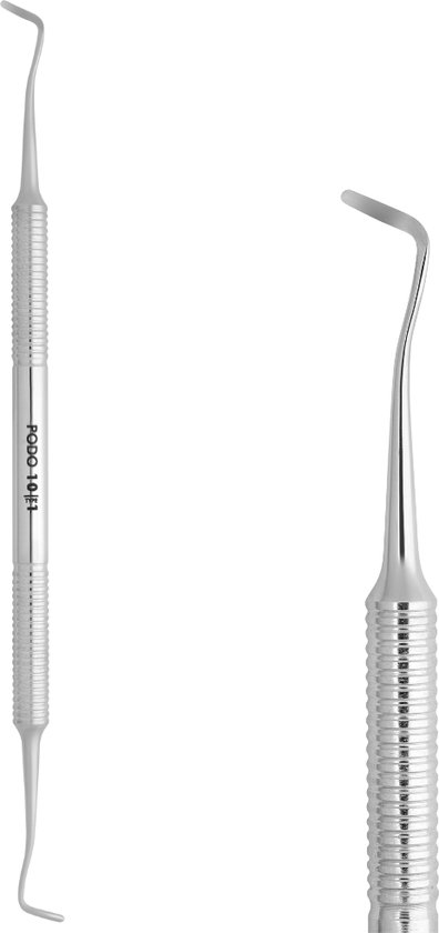 STALEKS Pedicure Double-ended Curette, Podo 10 type 1, RVS, voor de professional | bol