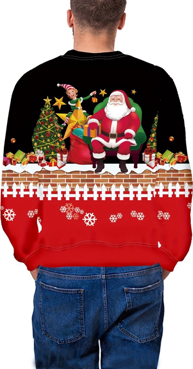 Kersttrui - Heren - Foute Kersttrui - Christmas Sweater - Kerst Sweater ...