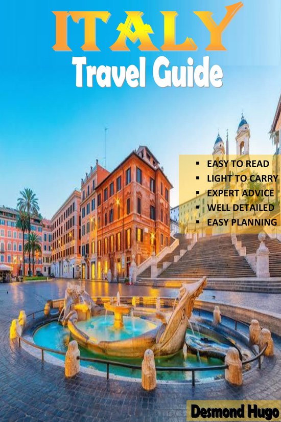 ITALY TRAVEL GUIDE (ebook), Desmond Hugo | 1230007007750 | Boeken | bol