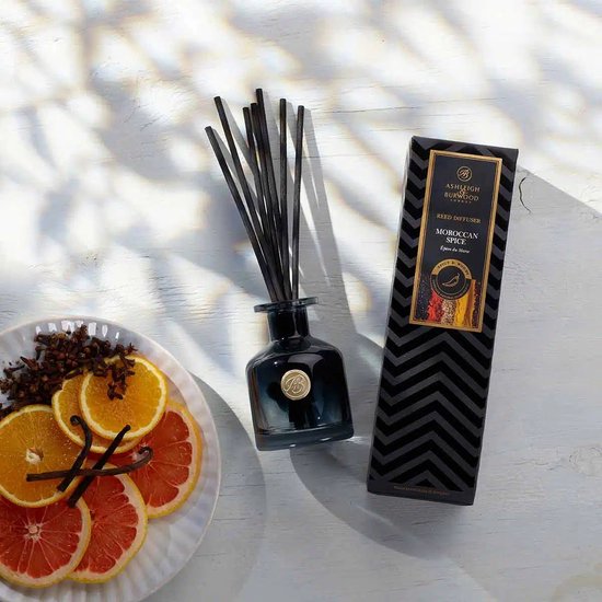 Geurstokjes - Geurverspreider - Signature Reed Diffuser 120ml Moroccan ...