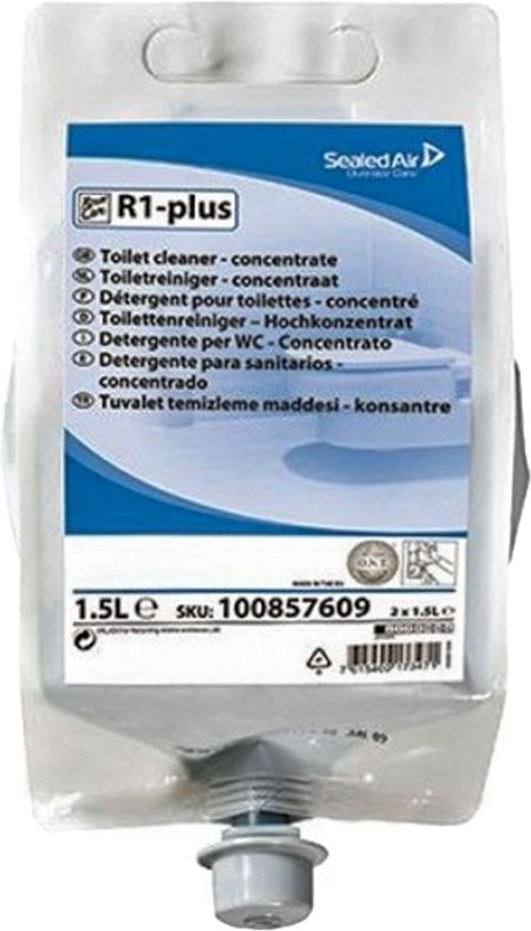 Room Care R1-plus Pur-Eco 2x1.5L - Toiletreiniger | bol