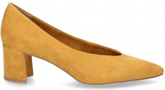 Marco Tozzi pumps donkergeel - maat 38 | bol.com