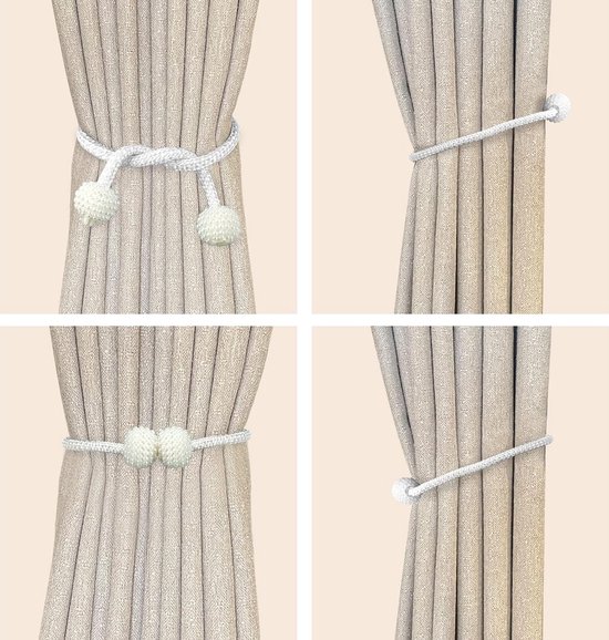 Pakket van 8 Gordijnkoorden, Gordijnhouders, Moderne Koorden Gespen ...