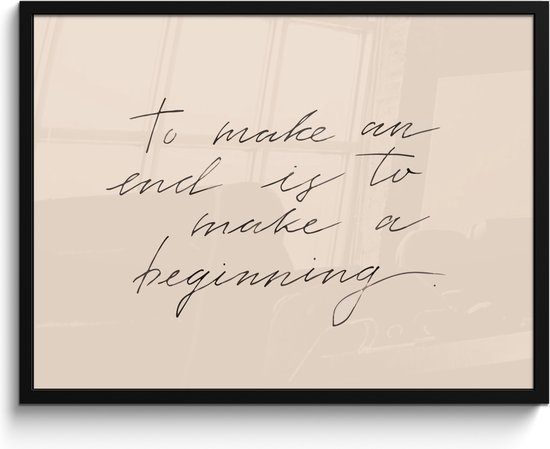 Fotolijst inclusief poster 80x60 cm - Spreuk - Foto in lijst quotes ...